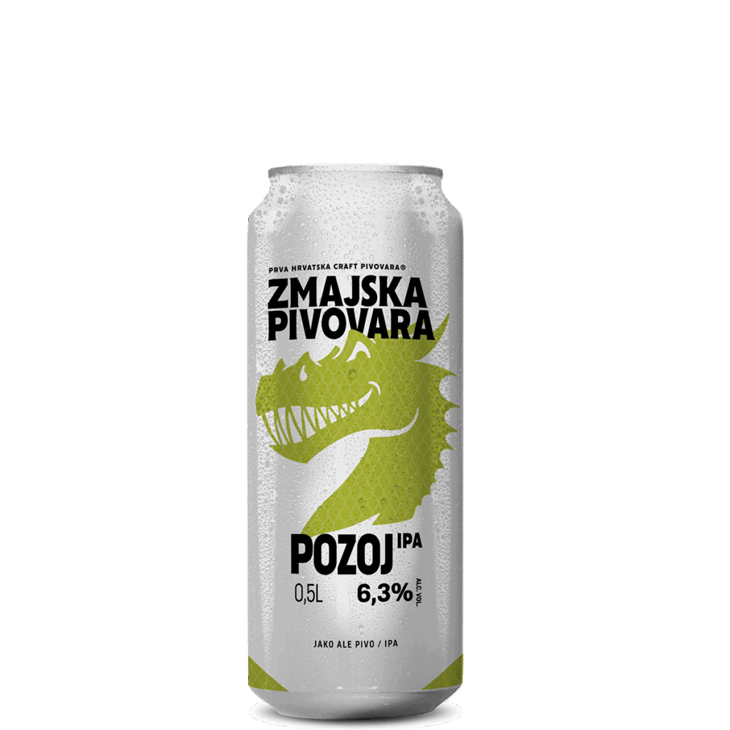 Pozoj - limenka 0,5l - Zmajski webshop